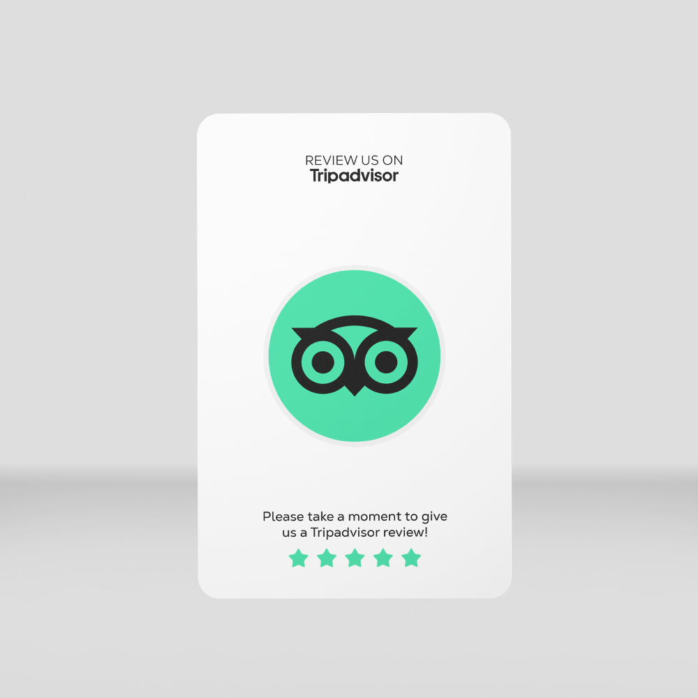 Tripadvisor NFC Card - Worldwide Free Shipping – Review Kaart shop